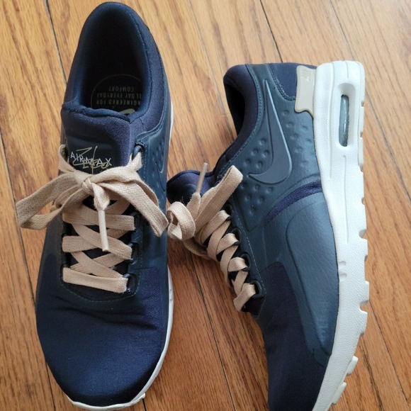 Nike | Shoes | Nike Air Max Zero Cs Blue Tan Dark Obsid 65 | Poshmark